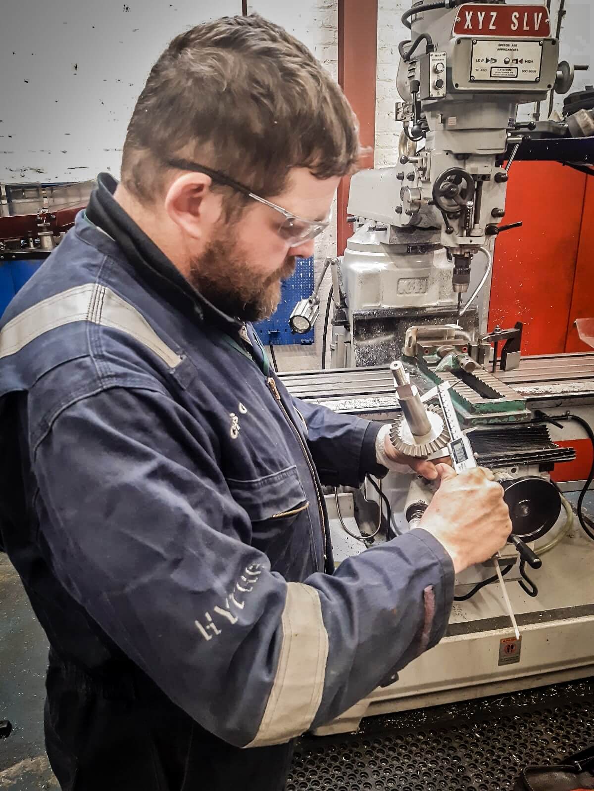 Bespoke machining services at Hythe Engineering